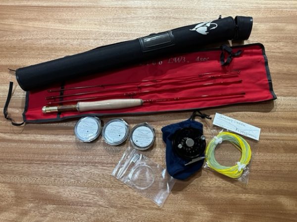 6’6″ Scrubby Creek Glass Fly Rod & Reel Package – Indulgence Fly Fishing
